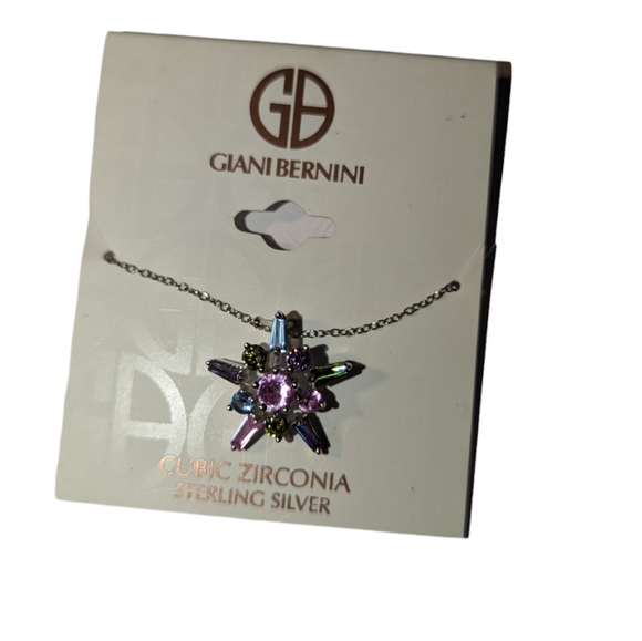 Giani Bernini | Jewelry | Giani Bernini Pink Necklace Cubic Zirconia ...